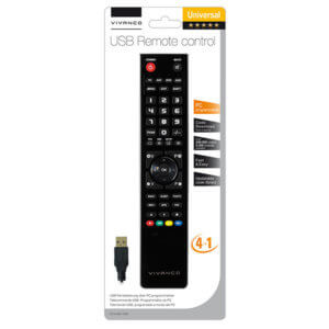 Universal Remote Control, 4in1, PC programmable - Vivanco
